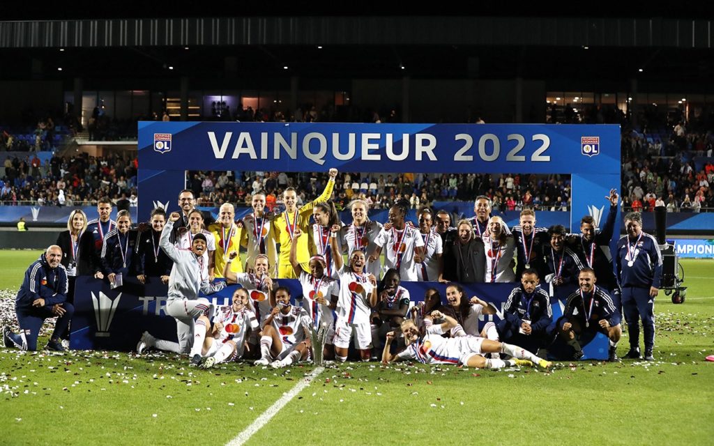 TROPHÉE DES CHAMPIONNES : L'OL FÉMININ REMPORTE UN NOUVEAU TITRE